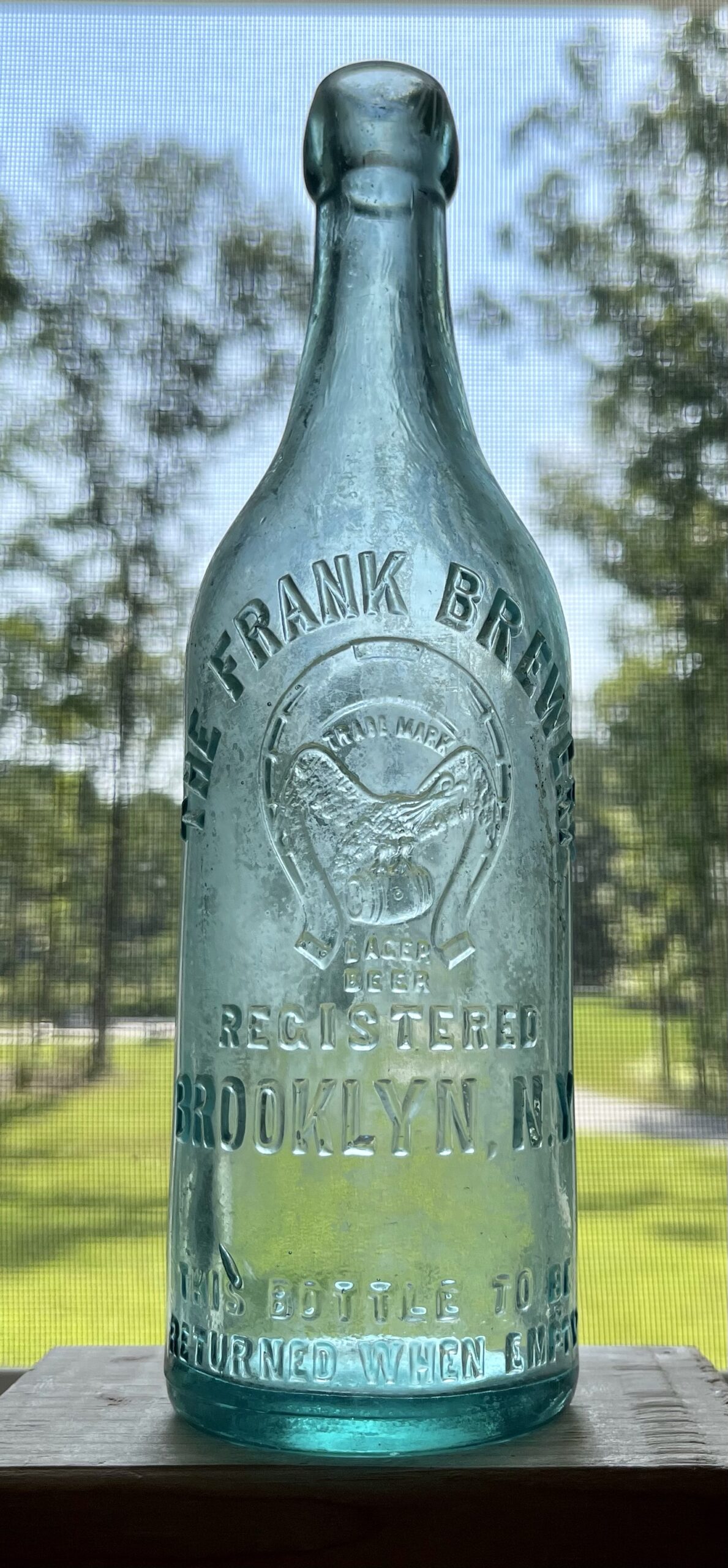 The Frank Brewery - Historic Beer Bottles NYC